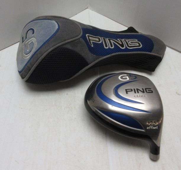 Ping Driver Head G5, 10.5° Loft Offset, 460CC, Titanium Head and Cover ...