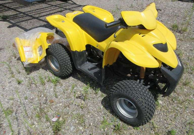 2001 Manco 50cc ATV Quad with Full Set of Plastics, Keys, Bill of Sale ...