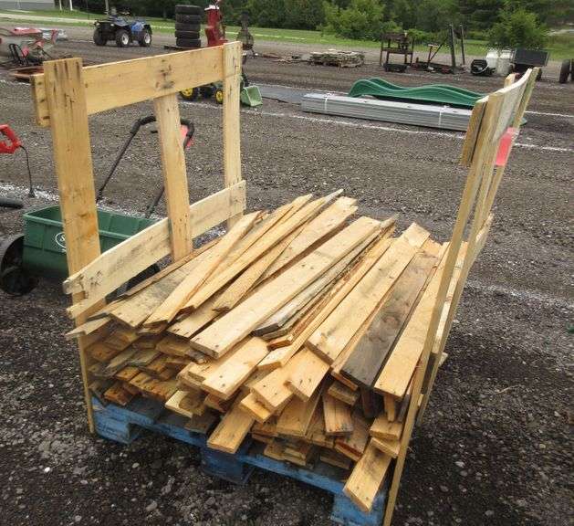 Pallet of Loose Pallet Boards, Different Widths and Lengths - Albrecht ...