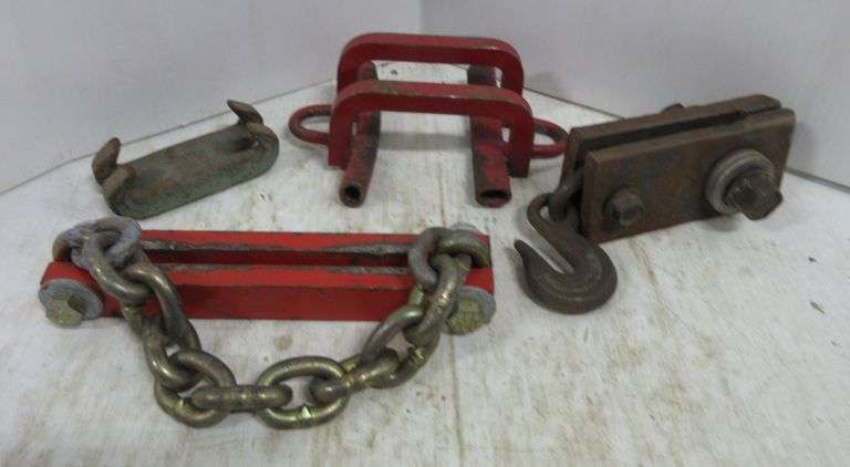 (4) Bodywork/Frame Pulling Tools, Includes: Cowl Pulling or Panel ...