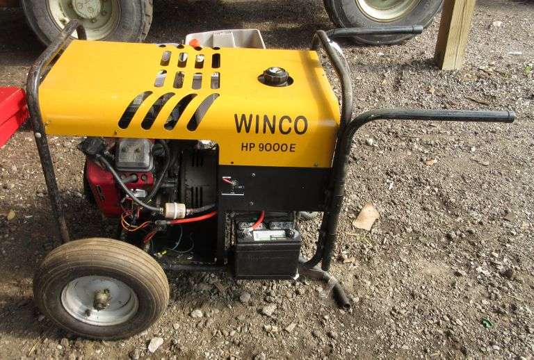 Winco Generator, Industrial HP 9000E, 16 HP Twin Vanguard B and S ...