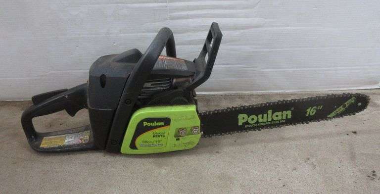 Poulin 16" Chainsaw - Albrecht Auction Service