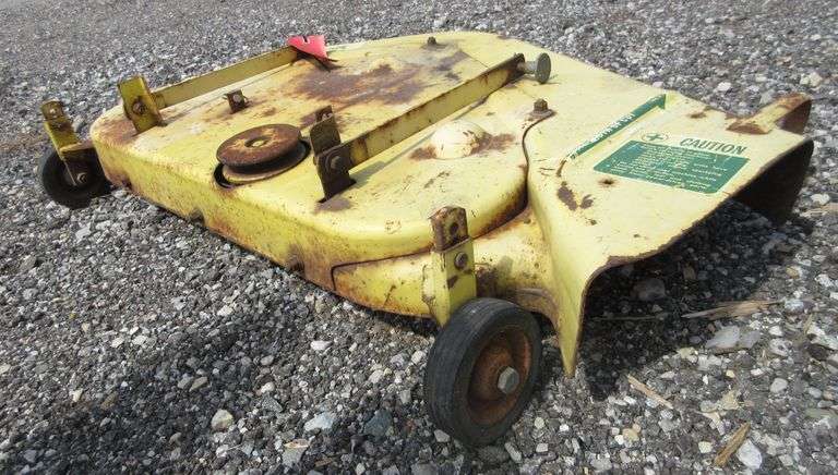 John Deere 38" Mower Deck, Model 38 - Albrecht Auction Service