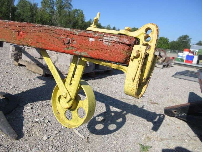 Older Horse Drawn Beet Puller, Over 100 Years Old, Red in Color ...