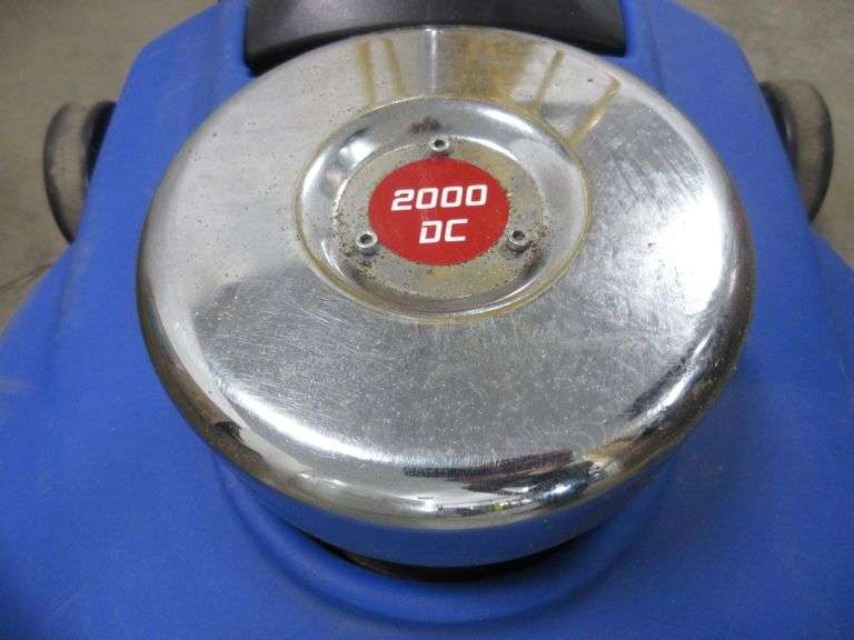 Clarke 2000 DC Ultra-Speed Burnisher Polisher with 75' Superflex Yellow ...