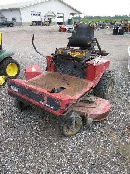 Toro Wheelhorse Proline 724-Z Zero Turn 60" Deck Mower with Onan 24 HP ...