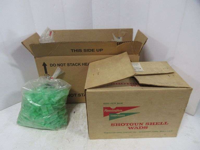 (2,000) Pieces of Shotgun Shell Wads for Reloading, .12-Gauge ...