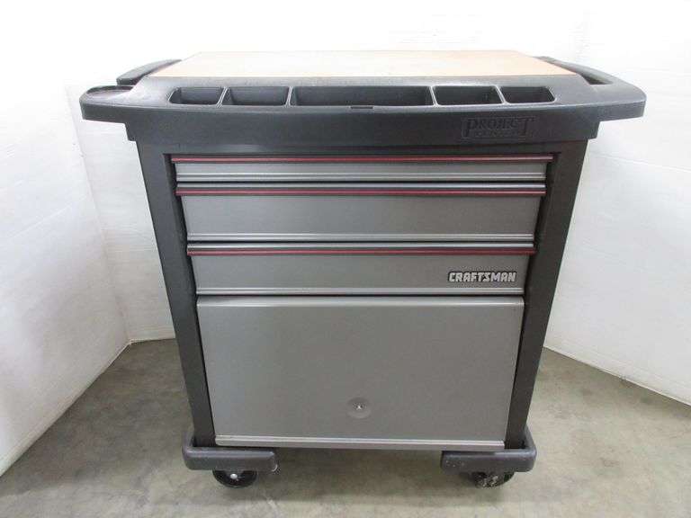 Craftsman Roll Around Metal Tool Box - Albrecht Auction Service