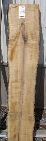 Red Maple Live Edge, Rough Sawn, Size Varies - Albrecht Auction Service