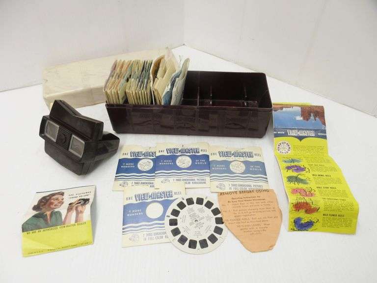 1950s View Masters with Original Pamphlets, (20) Slide in Viewmaster ...