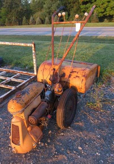 Antique Frazer Rototiller - Albrecht Auction Service