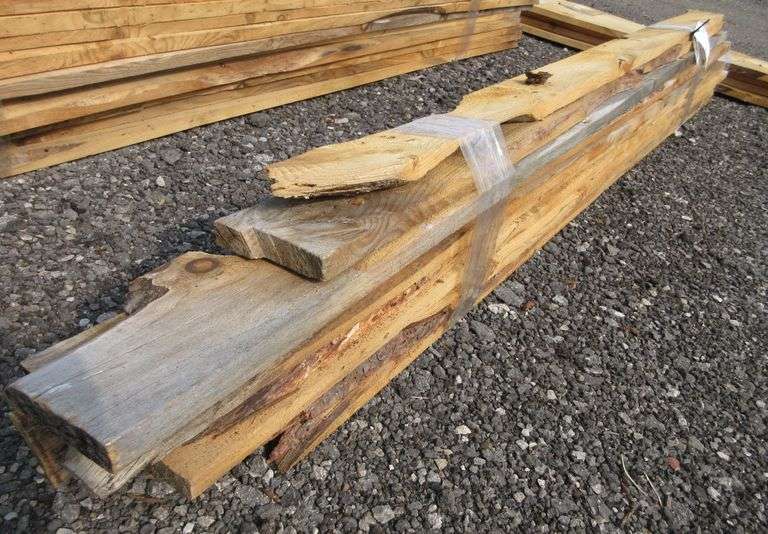 (10) Rough Sawn Pine Boards - Albrecht Auction Service