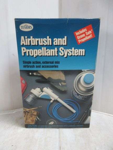 Testors Airbrush and Propellant System - Albrecht Auction Service