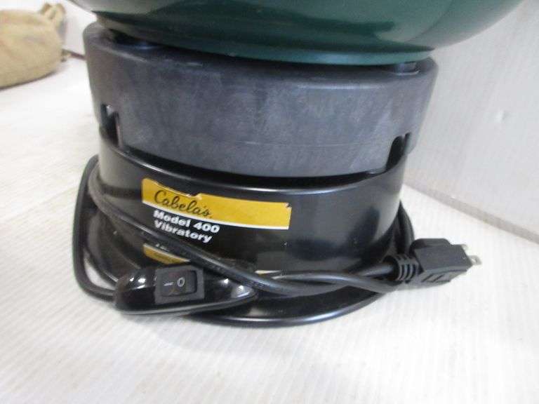 Cabelas Vibratory Shell Case Tumbler with Extra Media - Albrecht ...