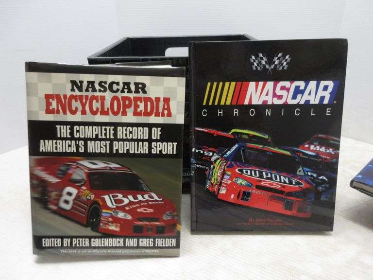 (9) Hardcover NASCAR Books, Includes: NASCAR Chronicle, NASCAR ...