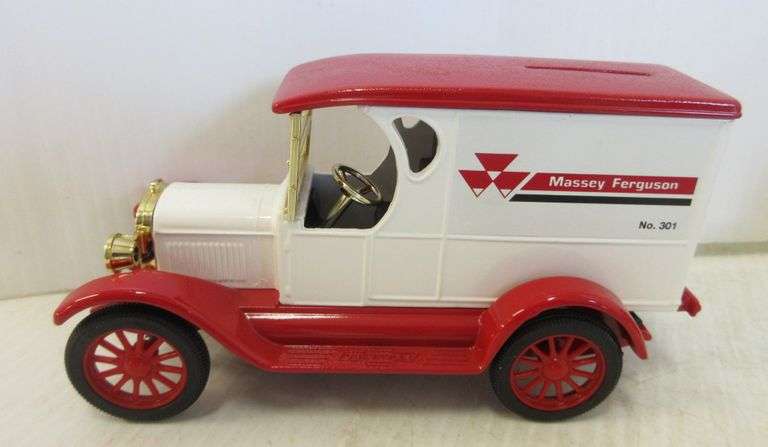 ERTL Banks, Including: Farmall Truck, 1923 Massey Ferguson Delivery Van ...