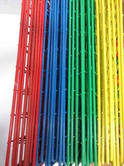 Metal Snap Together Shelving Unit with Connectors - Albrecht Auction ...