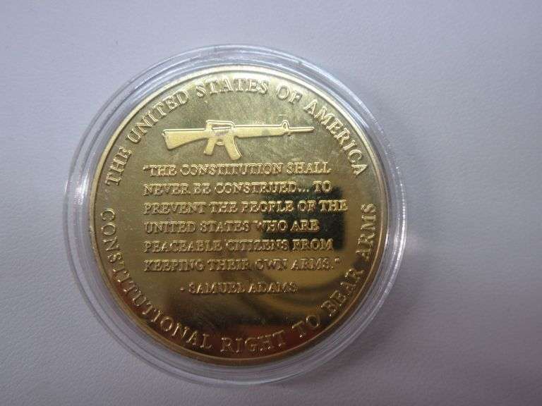 Second Amendment Coin - Albrecht Auction Service