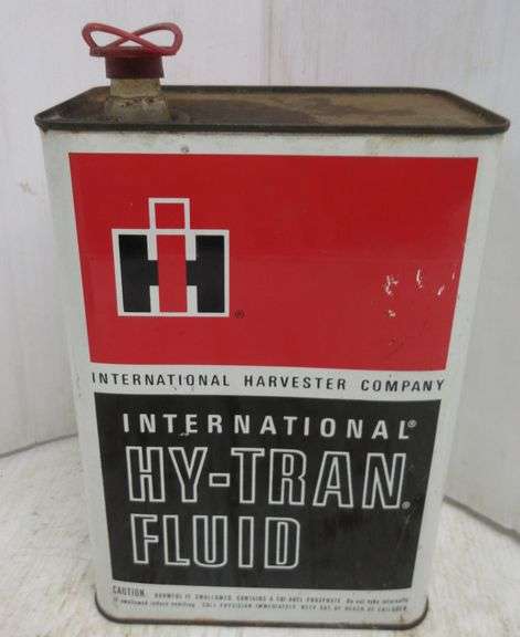 Old One-Gallon International Hy-Tran Fluid, International Harvester ...