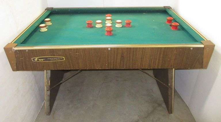 Frederick-Willys Co. Inc. Bumper Pool Table - Albrecht Auction Service