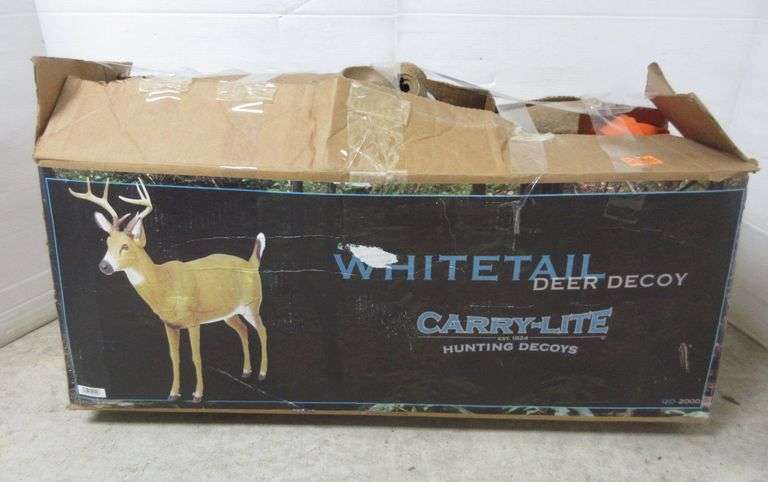 Cabela's Carry Lite Hunting Decoy Whitetail Deer, Has Horns, Tail, Head ...