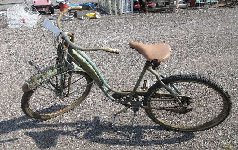 26" 1950s Firestone Super Cruiser Girls Bike - Albrecht Auction Service
