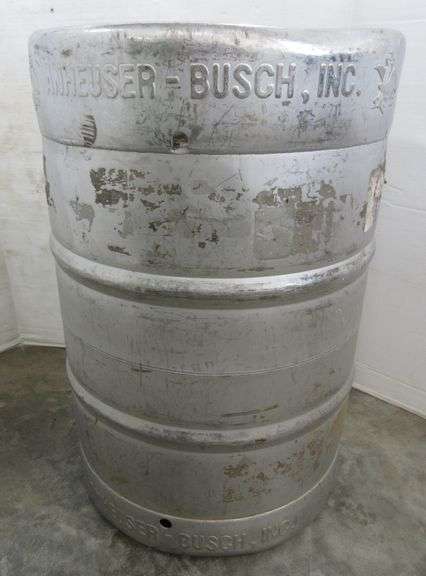 Anheuser Busch Aluminum Keg - Albrecht Auction Service