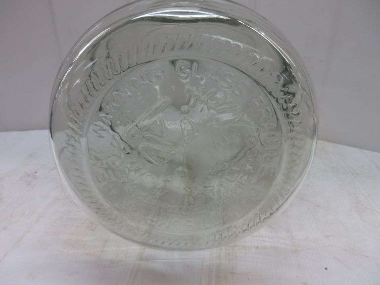 Five-Gallon Glass Bottle - Albrecht Auction Service