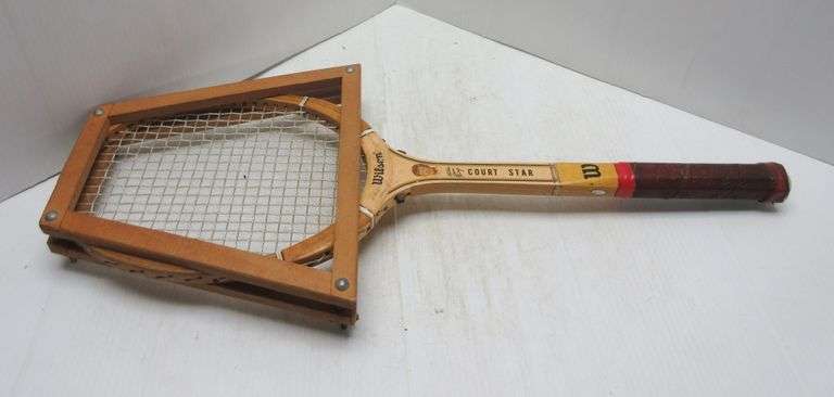 Old Wilson Billie Jean King Tennis Racket - Albrecht Auction Service