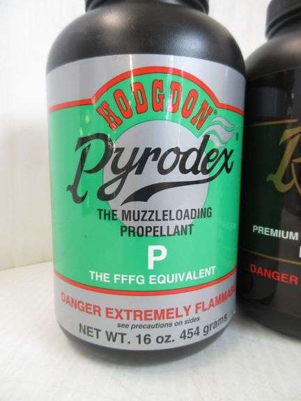 (3) Sealed Containers of Black Powder: Jim Shockey's Gold Sticks ...