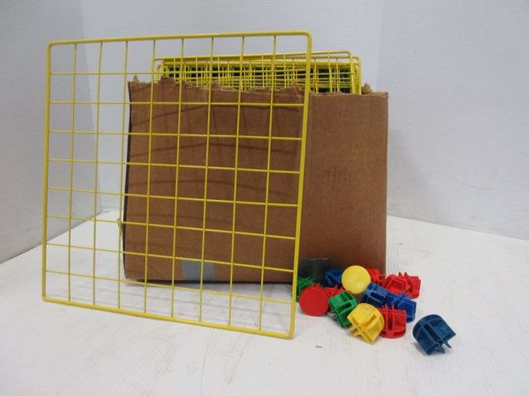 Metal Snap Together Shelving Unit with Connectors - Albrecht Auction ...