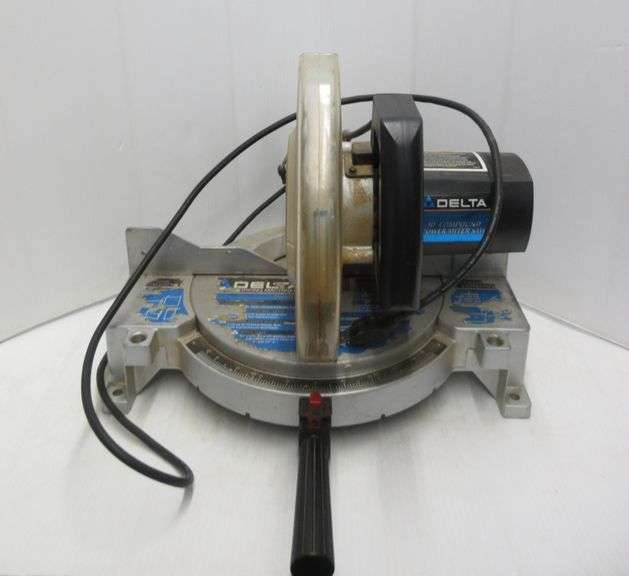 Delta 10" Chop Saw, Model No. 36-075 - Albrecht Auction Service