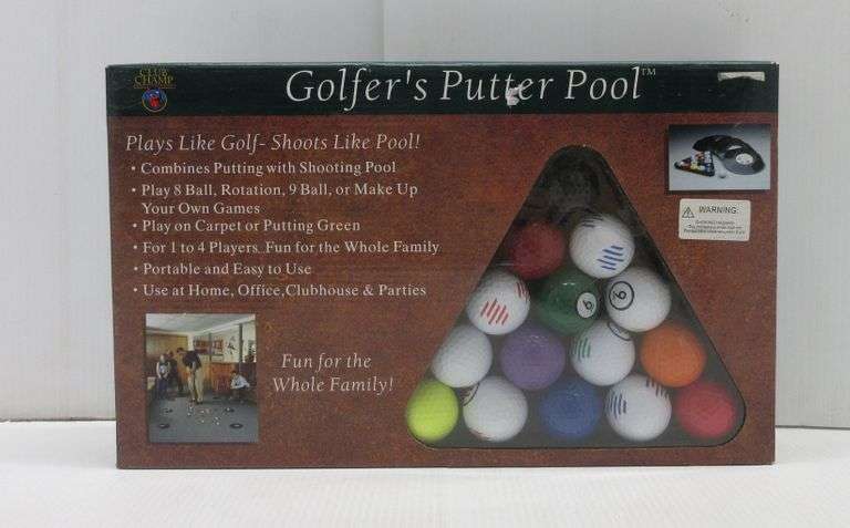 Golfers Putter Pool - Albrecht Auction Service