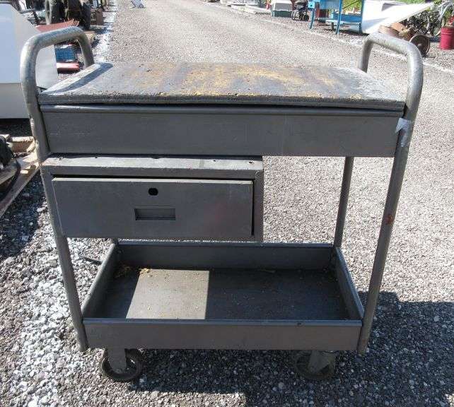 Metal Work Cart - Albrecht Auction Service