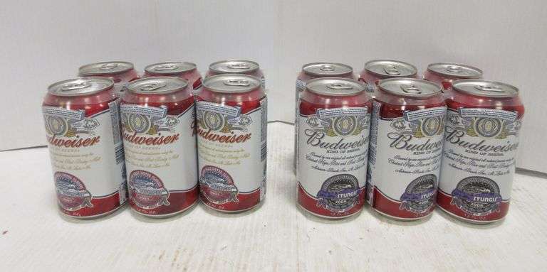2005 and 2006 Collectible Budweiser Six-Pack Cans, from Sturgis, For ...