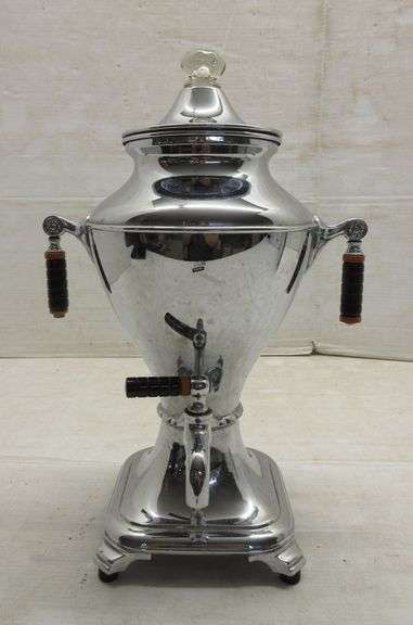 Older Chrome Electric Manning Bowman Coffee Percolator, Model K47819 ...