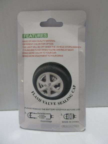 Firefly Tire Valve Lights - Albrecht Auction Service