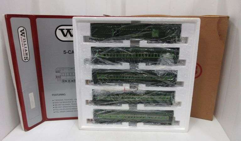 Williams Electric Trains, Crowns Edition, Madison Set, All Cars with ...