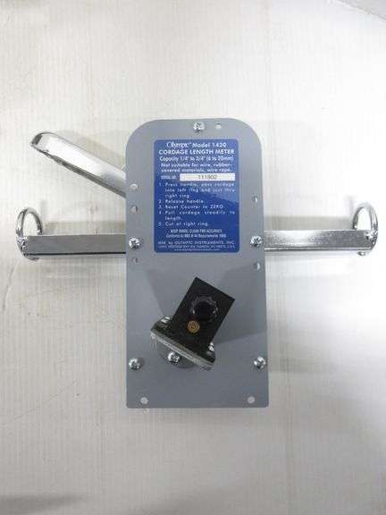 (3) Cordage Length Meters, Used for Measuring Rope, Olympic Model 1430 ...