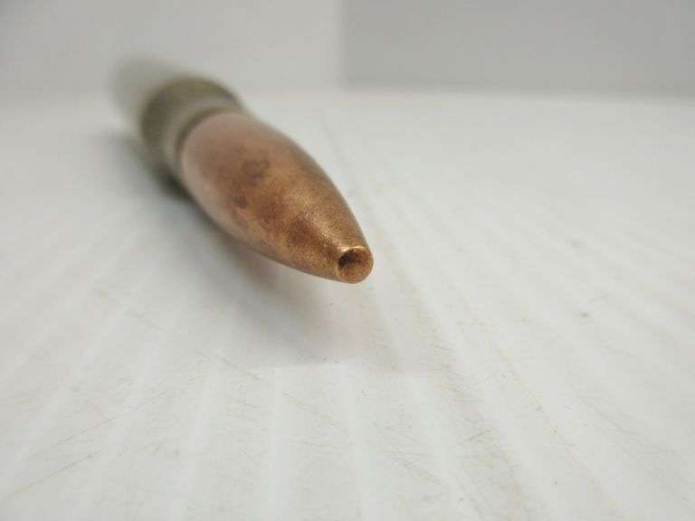 Live 12.7x108mm FMJ Soviet Union Machine Gun Round, Larger than a 50 ...