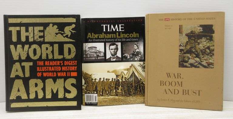 (3) Books: 1- The World at Arms, The Reader's Digest, Illustrated ...