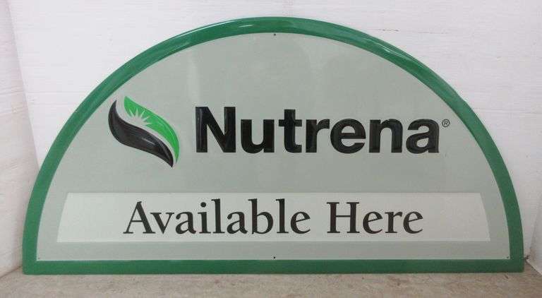 "Nutrena Feed" Sign - Albrecht Auction Service