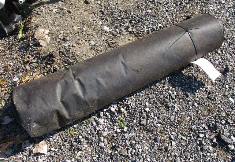 3/4-Roll of tar paper, 36"W, new - Albrecht Auction Service
