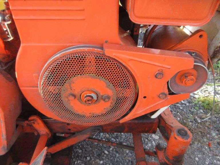 1963 REO yard tractor with a rectangular deck, 20" x 36", very rare ...