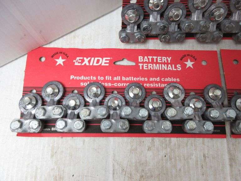 (30) Side mount battery terminals, new - Albrecht Auction Service