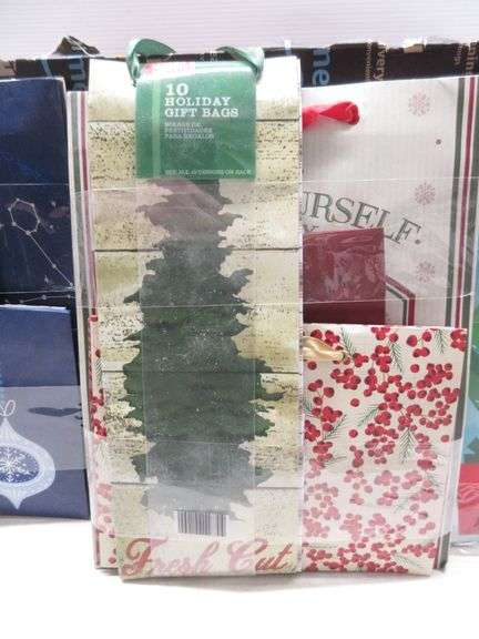 Christmas gift items, includes: (9) 10-pack bags, (2) 5-pack bags, (10 ...