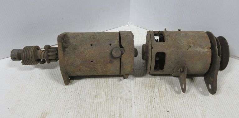 Model A Ford, Generator and Starter - Albrecht Auction Service