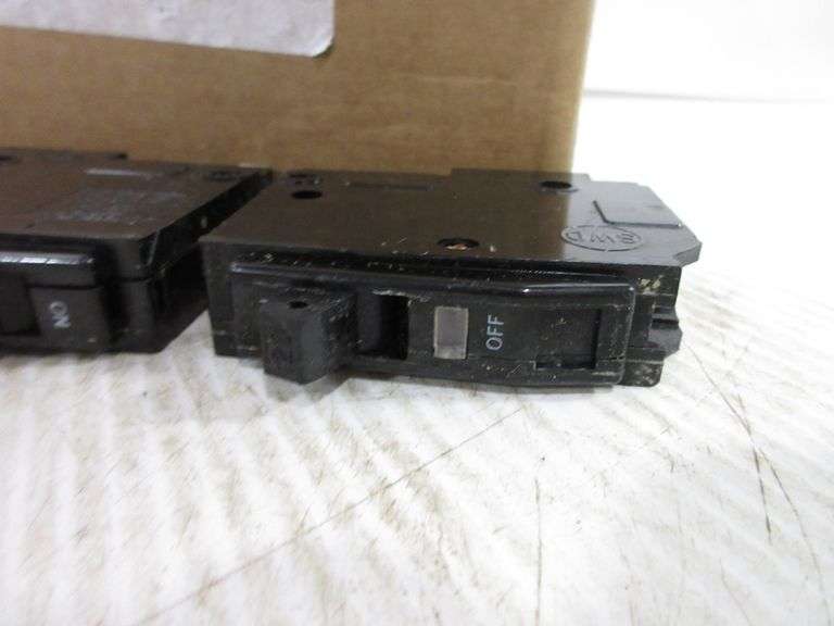 (25) Square-D type QO Breakers, include: 15- QO115 15 AMP Single Pole ...