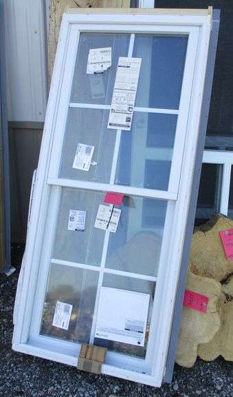 Andersen 400 series tilt wash double-hung vertical slider window, vinyl ...