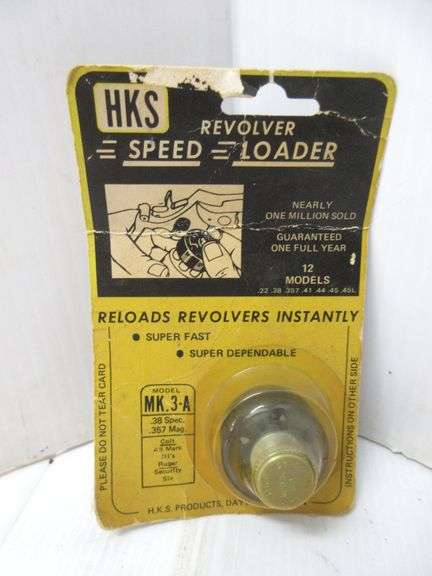 HKS revolver speedloader, model MK 3-A, new - Albrecht Auction Service
